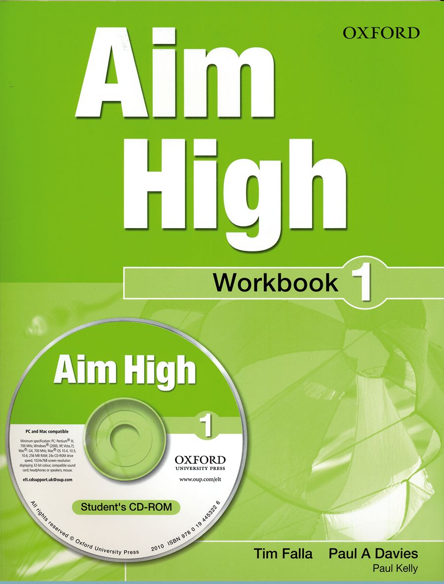 หนังสือ Aim High 1 : Workbook +CD (P) | Lazada.co.th