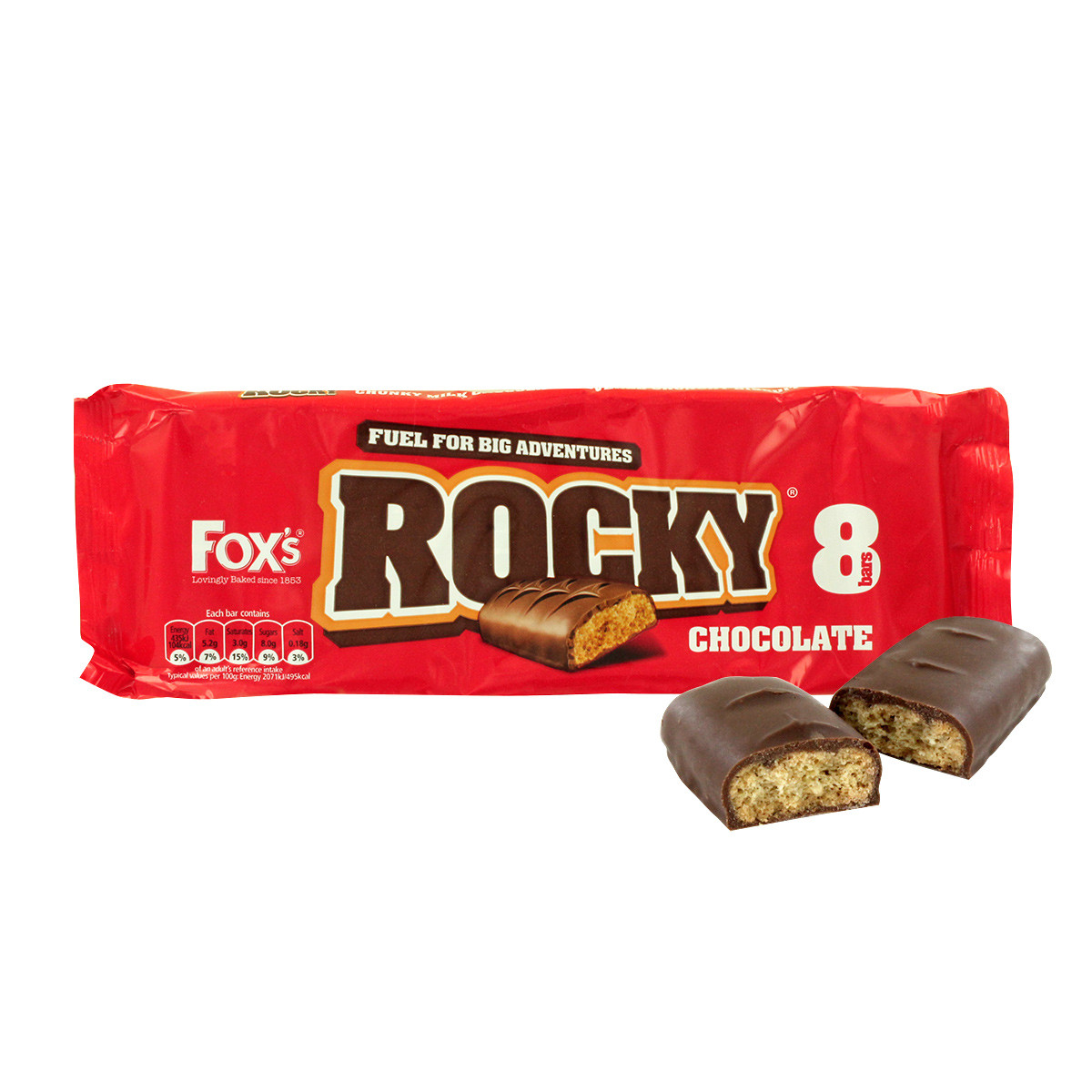 Best Before 24-Jun-2023 Foxs Rocky Chocolate 8Pk 168G ฟ็อกซ์ ร็อคกี้ ...
