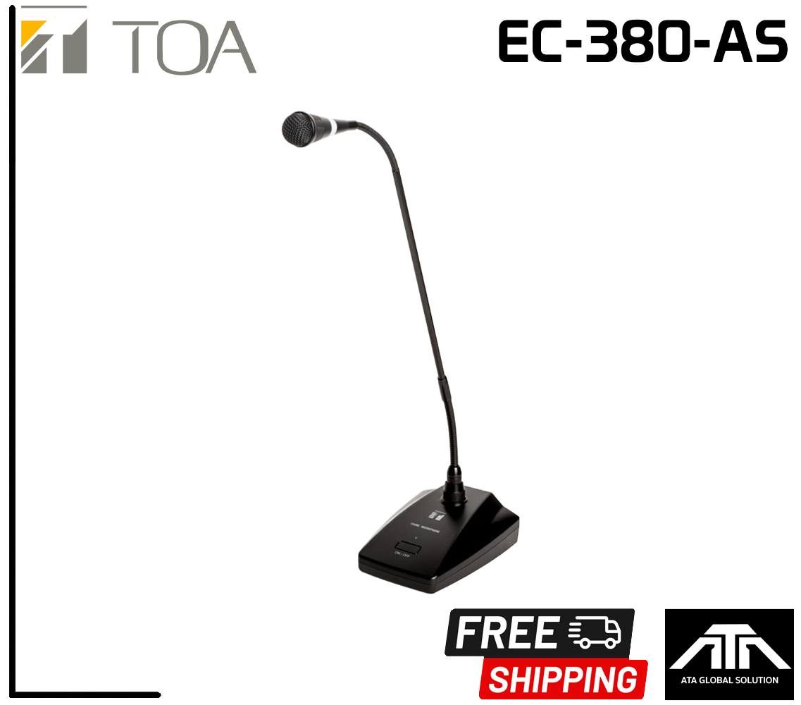 ส่งฟรี TOA EC-380-AS ไมค์ตั้งโต๊ะมีเสียง ไมค์ ไมค์ตั้งโต๊ะ ไมโครโฟน ...