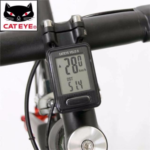 ดีลพิเศษ Cateye ไมล์จักรยาน รุ่น Velo 9 ( Black )