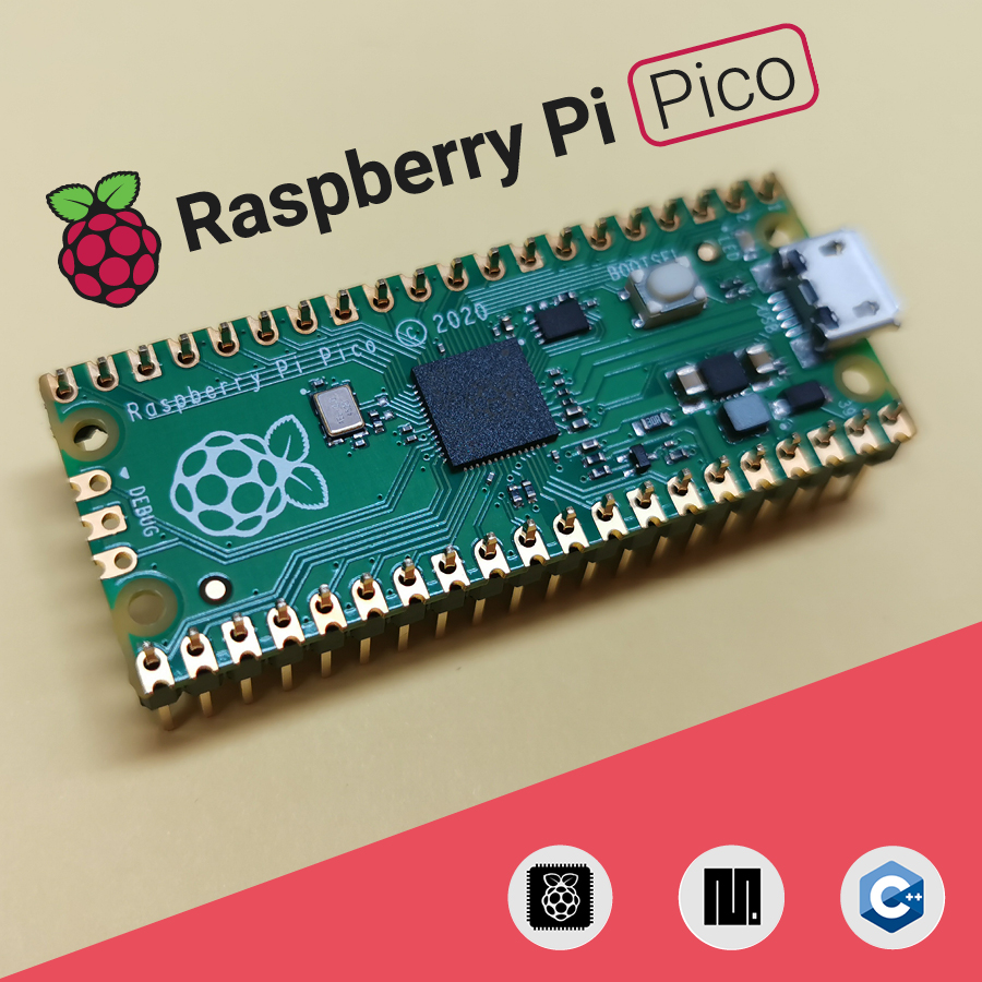 INEX พร้อมส่งOfficial Raspberry Pi Picoสต๊อกในไทยRpi32bit32บิตstemcodingโค้ดดิ้ง - INNOVATIVE ...