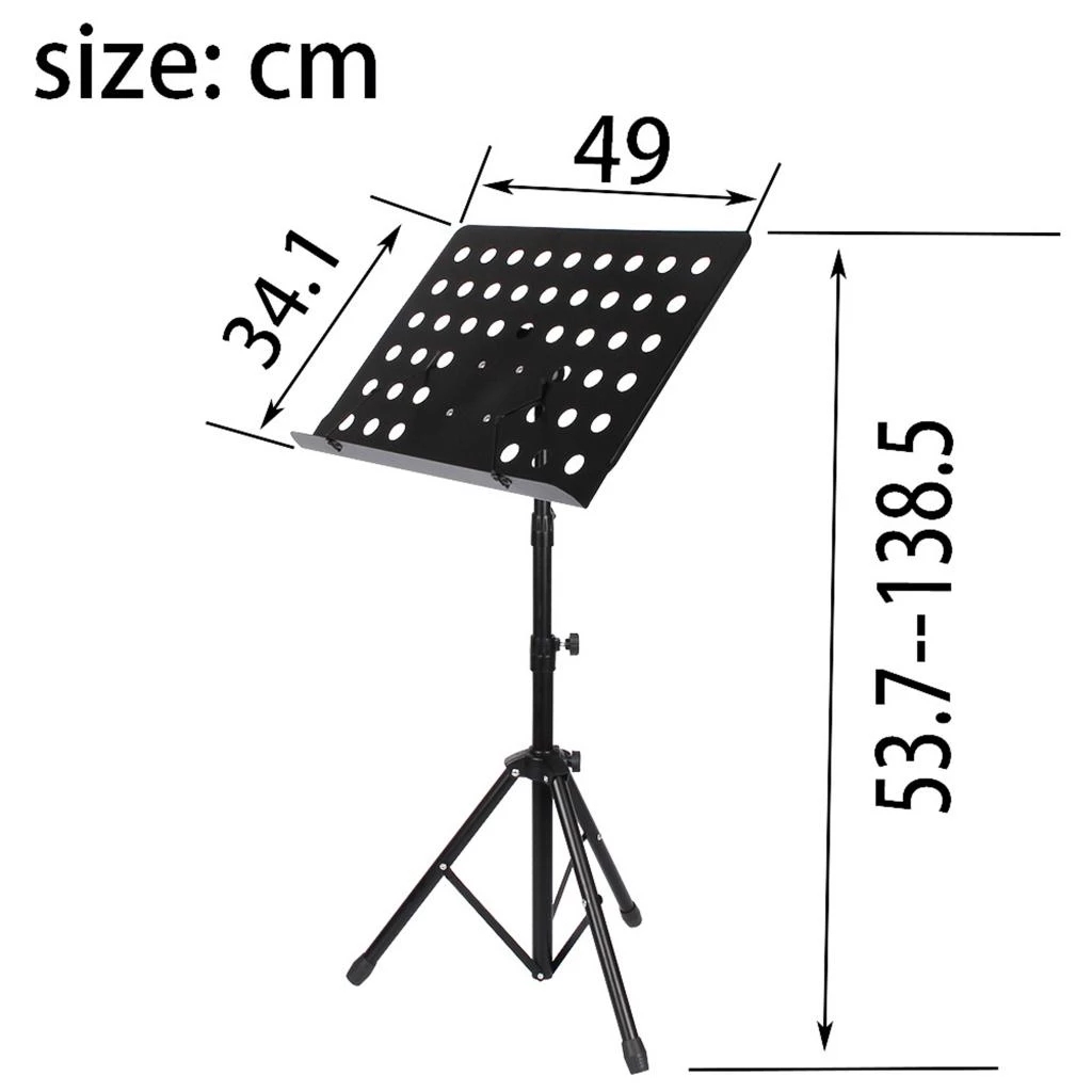 ขาตั้งโน๊ตเพลง ที่วางโน๊ตเหล็ก The Plant Music Stand Note ที่วางโน๊ต เหล็ก ขนาดใหญ่ พกพาสะดวก ...