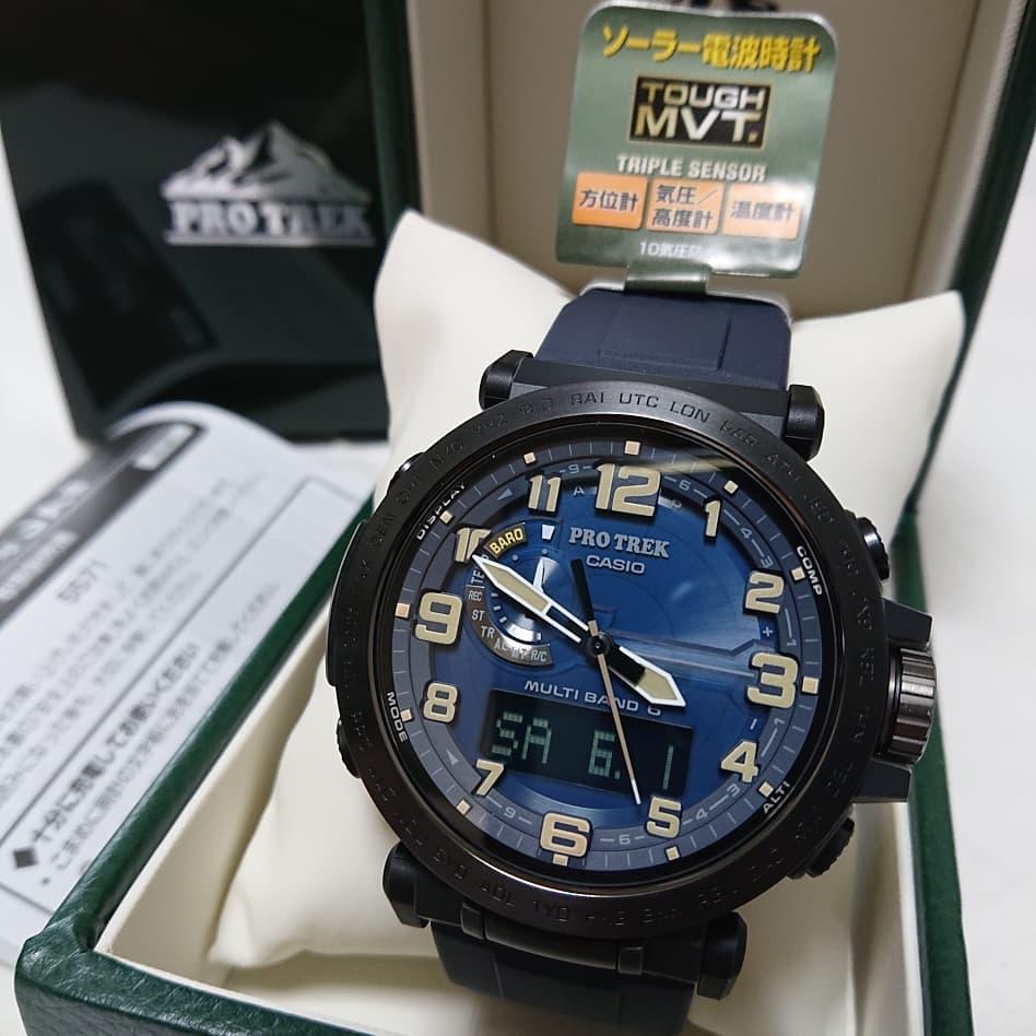 Casio PRO TREK นาฬิกาข้อมือผู้ชาย สายเรซิ่น รุ่น PRW-6600Y-1JF ประกัน 1 ปีเต็ม สินค้าพร้อมกล่อง ...