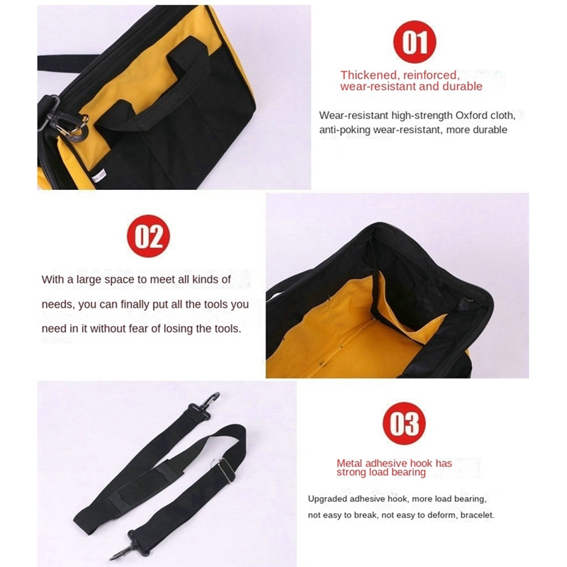 Hardware Tool Bag Portable Repair Tool Bag Plastic Oxford Tool Bag ...