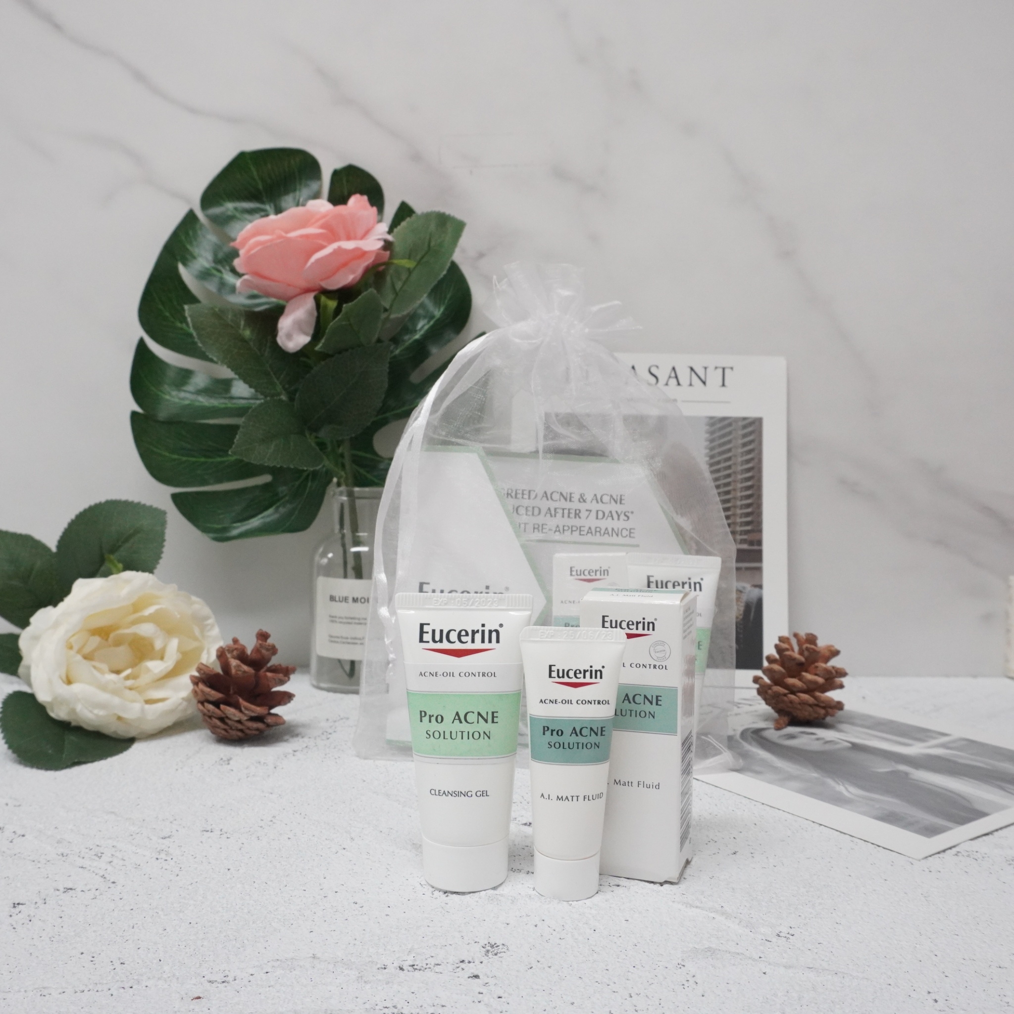 EUCERIN Pro Acne Solution Starter Kit Set ชุดผลิตภัณฑ์บำรุงผิวหน้า ...