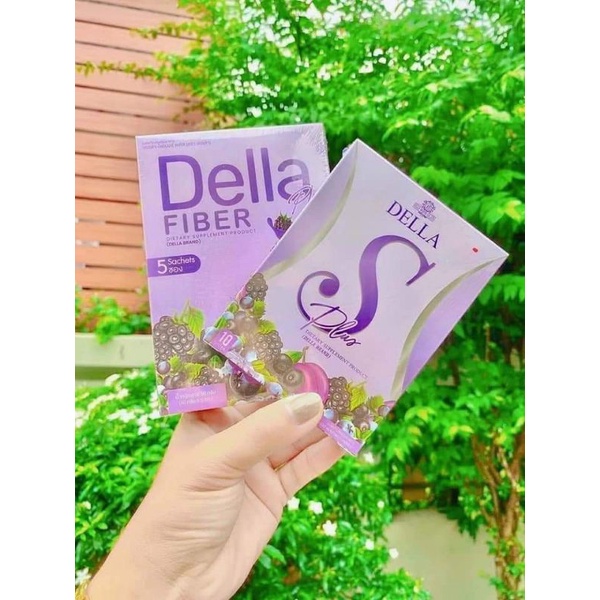 สูตรใหม่ พร้อมส่ง DELLA เดลล่า เดลล่าเอส พลัส ซ้อฝันเดลล่าไฟเบอร์ Della ...