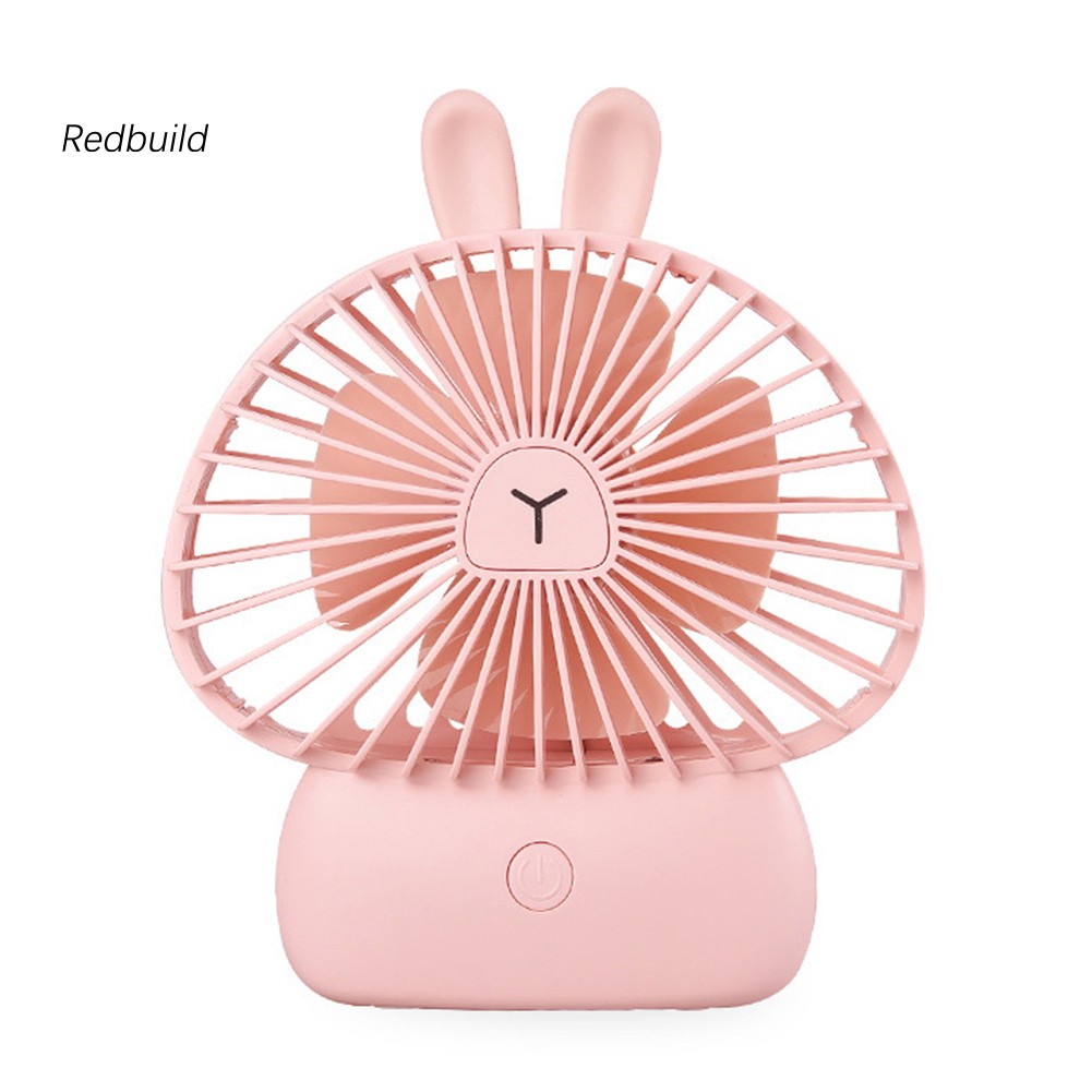 Redbuild-Cute Rabbit LED Night Light USB Charge Portable Mini Cooling ...