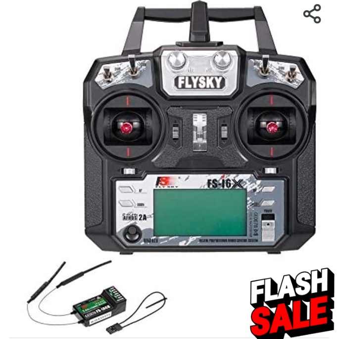 รีโมทบังคับวิทยุ Flysky i6x 10ช่อง พร้อมรีซีฟเวอร์ 6ช่อง และ 10ช่อง พร้อมส่งทันที ร้านอยูํ่ไทย ...