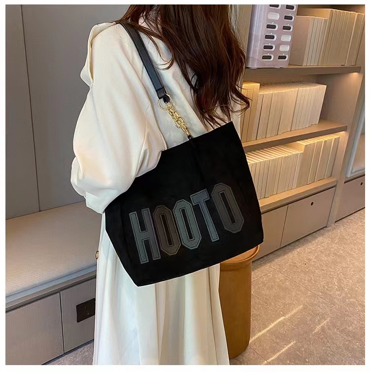 HOOTO.กระเป๋าแฟชั่นกระเป๋าสะพายไหล่สายหนัง | Lazada.co.th