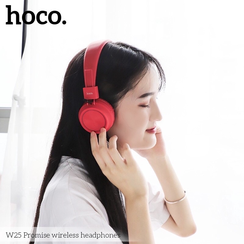 หูฟังบลูทูธ Hoco Headphones W25/W30/W23wireless and wired with mic ...