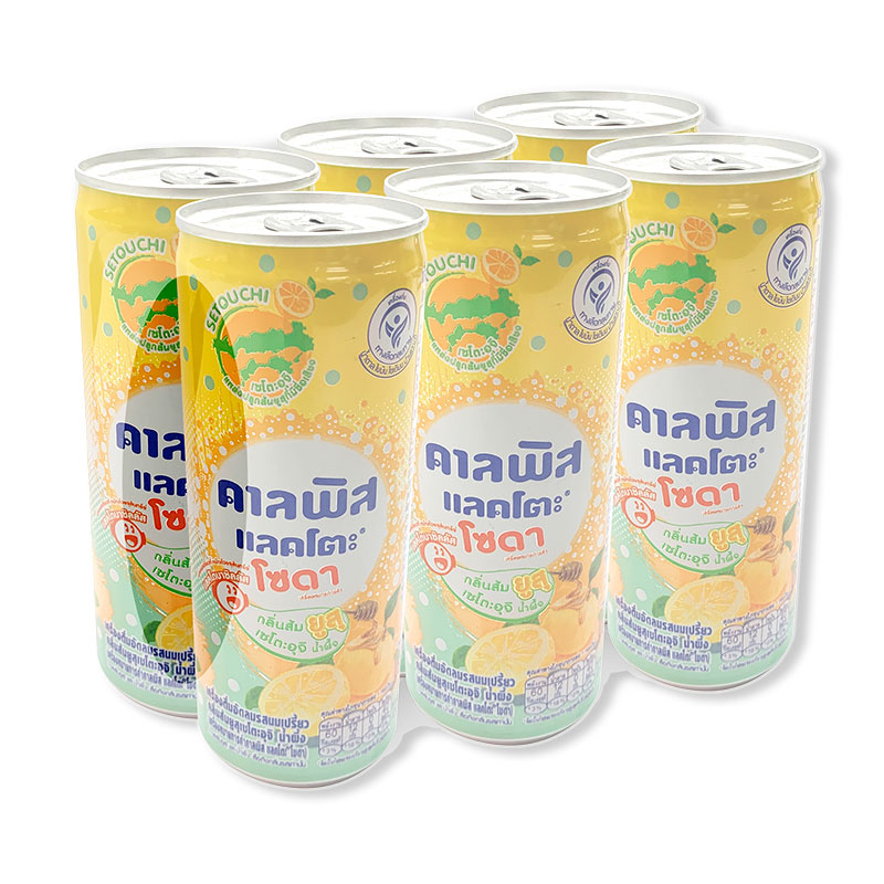1แถม6ขวดCalpis คาลพิส แลคโตะ โซดา กลิ่นพีชซากุระ 245 มล. (ยกลัง 24 กระป๋อง) Calpis Soda Peach ...