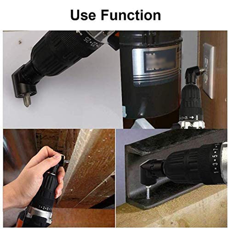 4 Pcs Power Drill Sockets Adapter Sets 360°Rotatable Hex Shank Impact ...