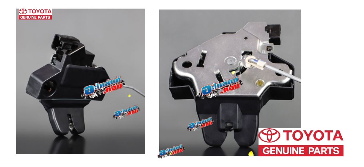 (ของแท้) 64610-0D030 กลอนล็อคฝาท้าย VIOS ปี 2007-2014 ของแท้ เบิกศูนย์ ...