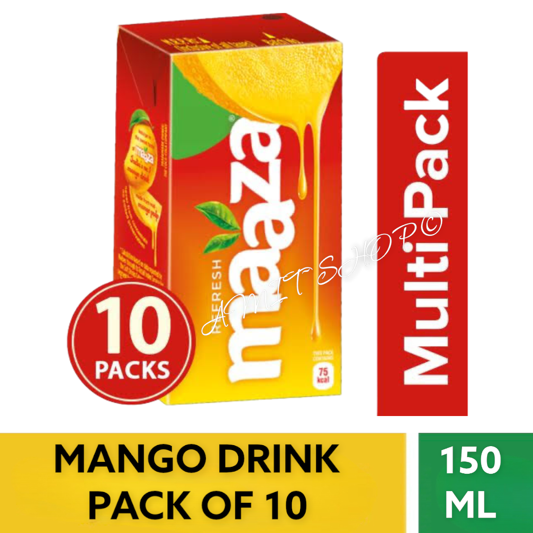 Maaza Juice - Mango Refresh 150 ml (PACK OF 10) | Lazada.co.th