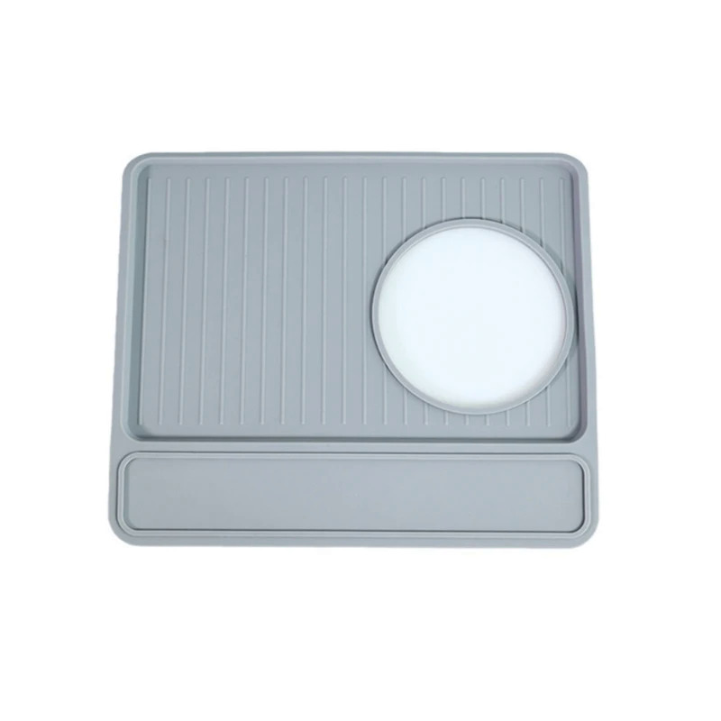 เครื่องชงกาแฟพิเศษซิลิโคนเสื่อกันลื่นกาแฟเสื่องัดแงะกาแฟ Tamping เสื่อ ...