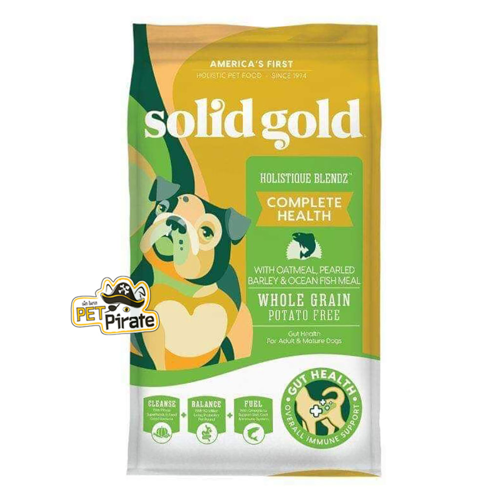Solidgold Holistique Blendz อาหารเม็ดสุนัข โฮลิสติก สูตรปลาทะเล สำหรับสุนัขโต-แก่ ที่ใช้พลังงาน ...