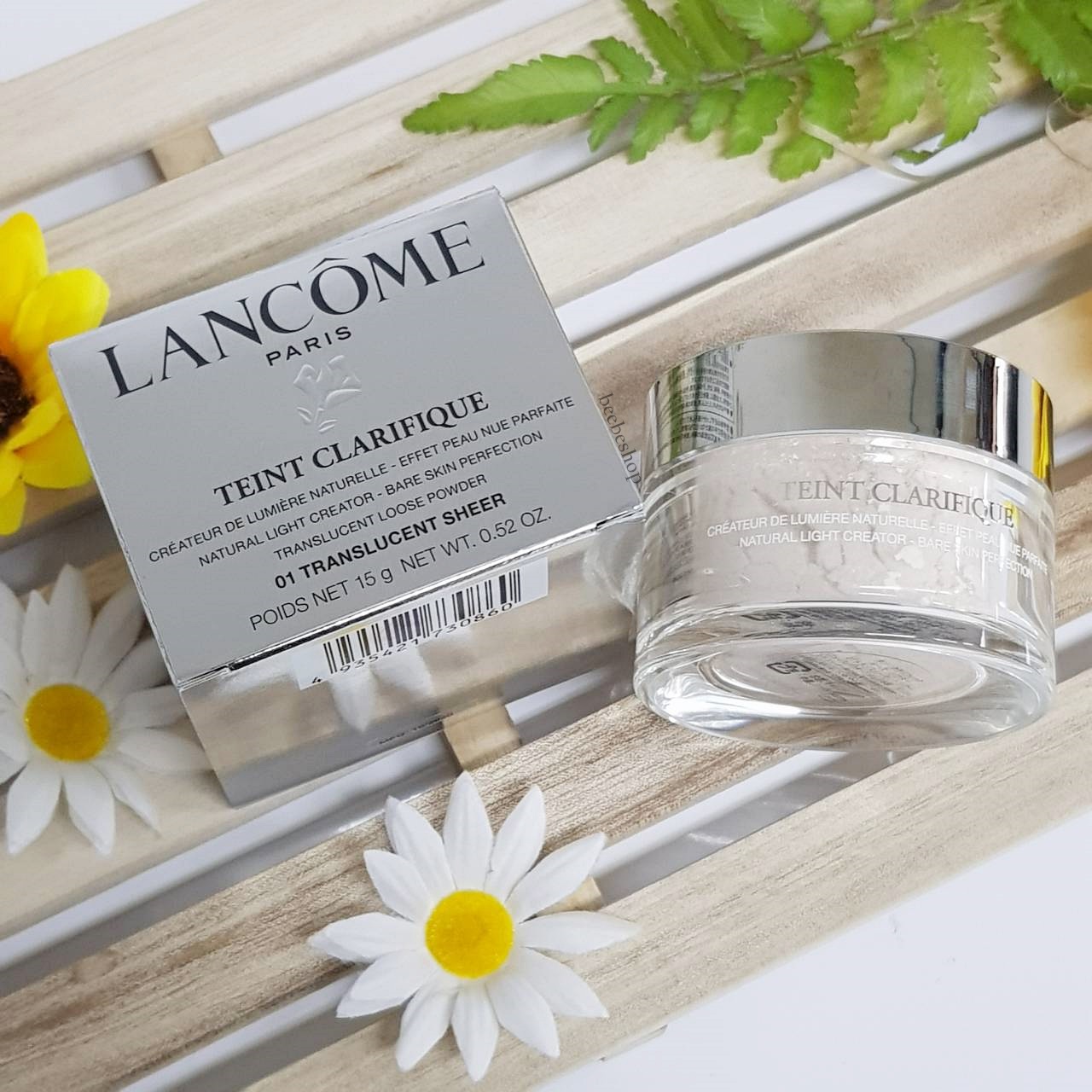 Lancome Teint Miracle Translucent Loose Powder 15g แป้งฝุ่นผสมรองพื้น ...