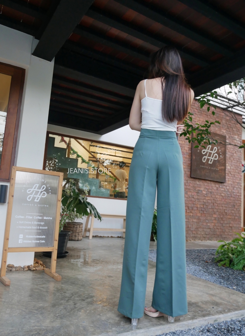 รุ่นขายดีใน FB!! กางเกงขากระบอก รุ่นโบว์หน้า Jeanis.store - JEANIS ...