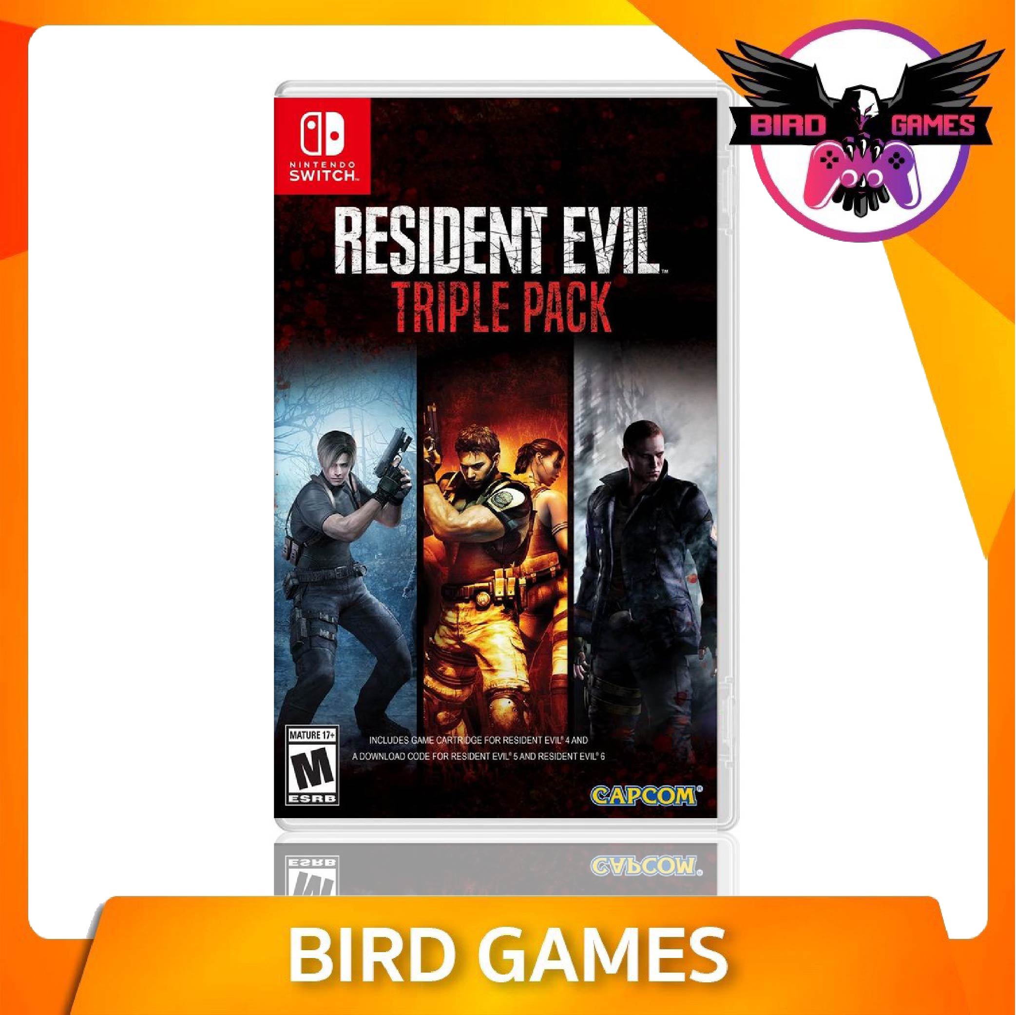 Nintendo Switch : Resident Evil Triple Pack [แผ่นแท้] [มือ1] [แผ่น ...