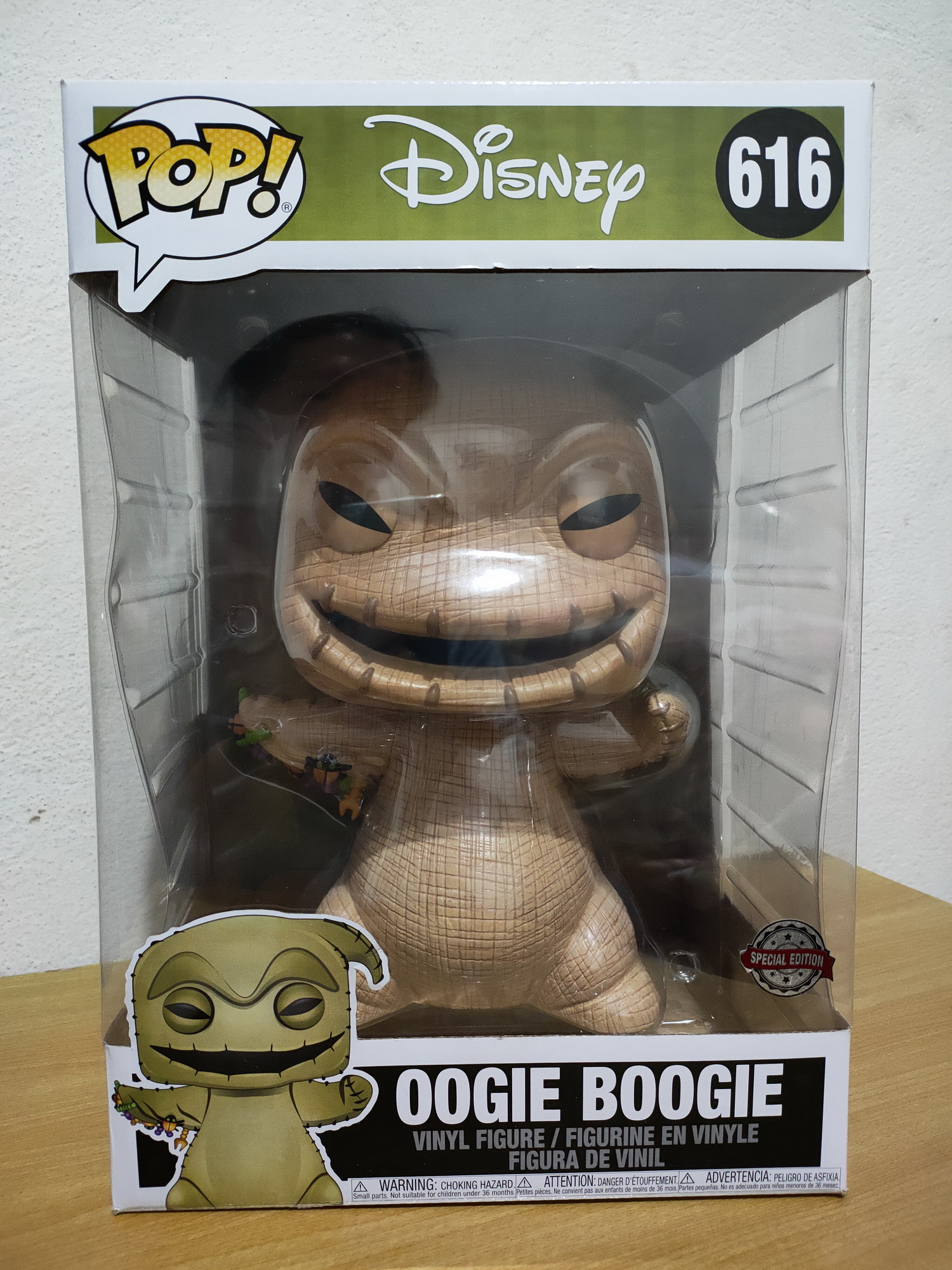 Funko Pop Disney - Oogie Boogie [ขนาด 10 นิ้ว] #616 (กล่องมีตำหนิ ...