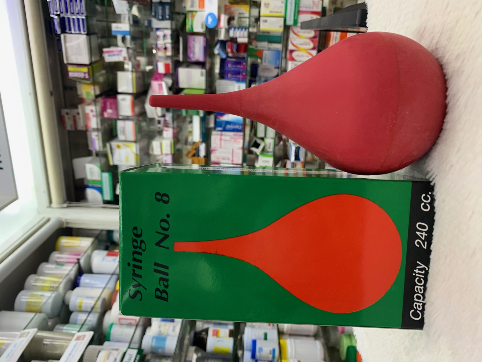 (1 กล่อง) Syring Ball 240 ml เบอร์ 8 ลูกยางแดง GCH ยินดีบริการ - GCH ...