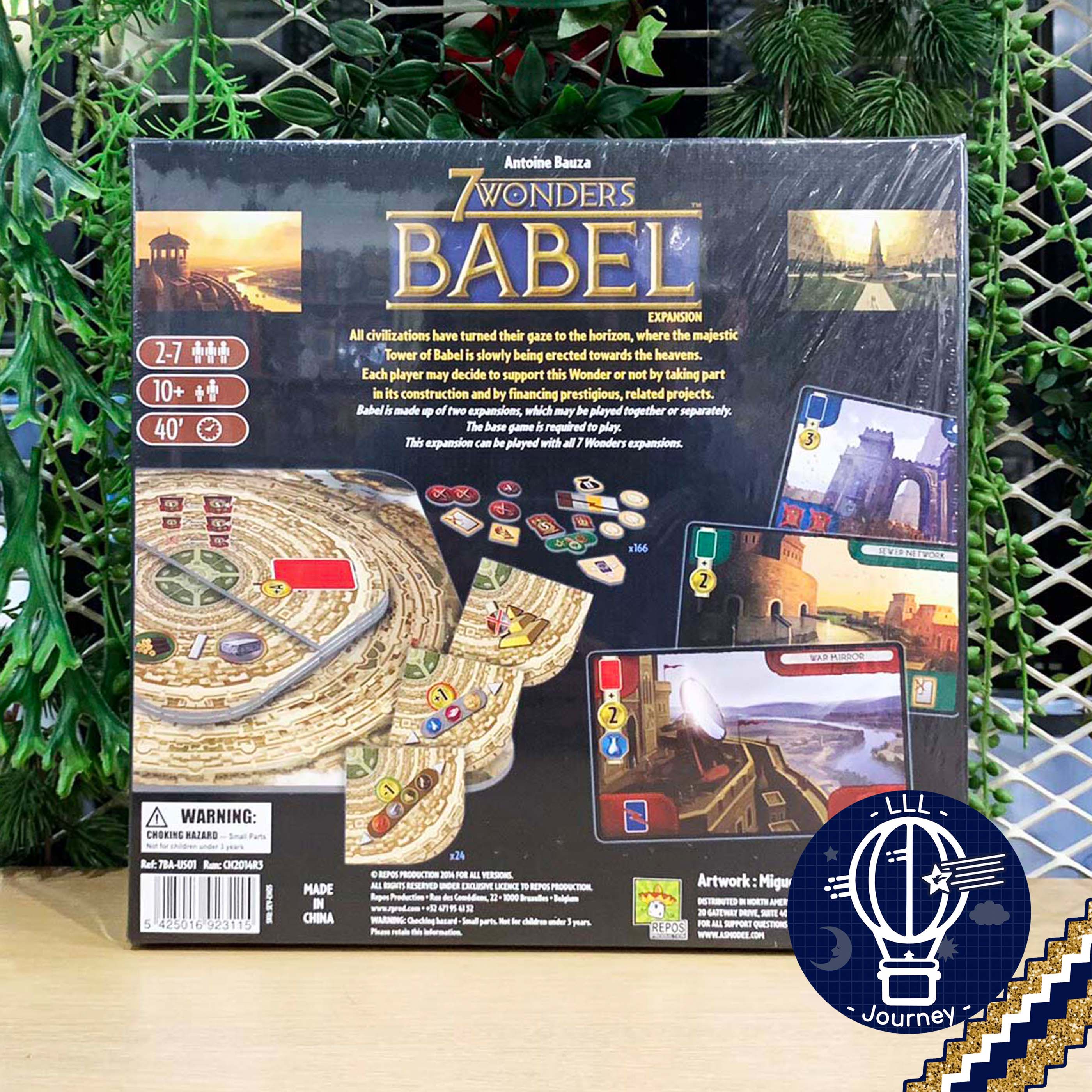 7 Wonders: Babel [บอร์ดเกม Board Game] - LLL Journey - ThaiPick