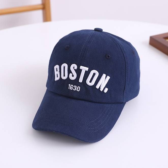 พร้อมส่ง หมวก หมวกเด็ก 6เดือน-4ปี รอบหัว49-51 cm. ปักอักษร BOSTON 1630 ...