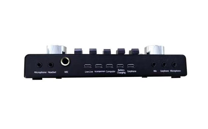 V8S Phone Sound Card V8 Audio Stereo Headset Microphone Webcast ...