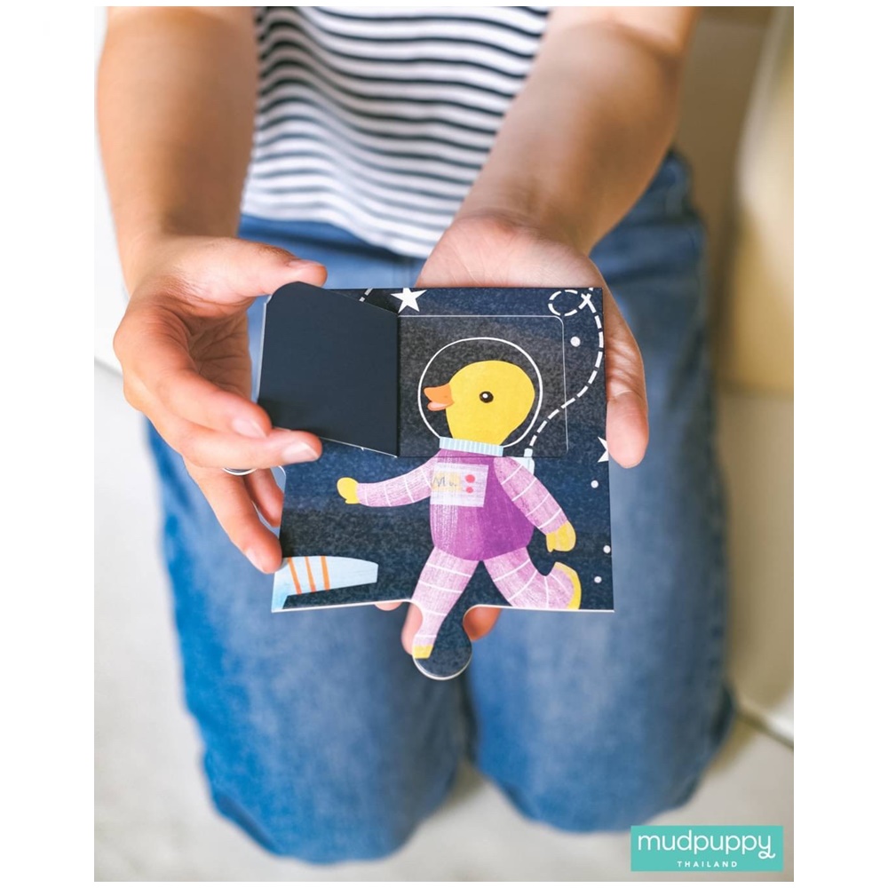 Mudpuppy – Blast Off! Lift the Flap Puzzle - TOYBIES - ThaiPick