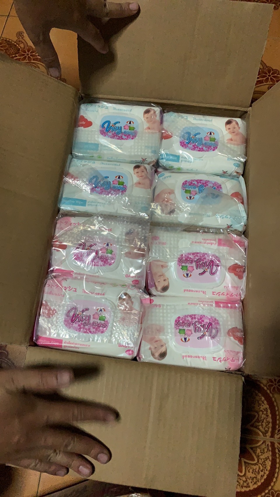 กระดาษทิชชู่ เปียก 5ห่อ - LD Market - ThaiPick