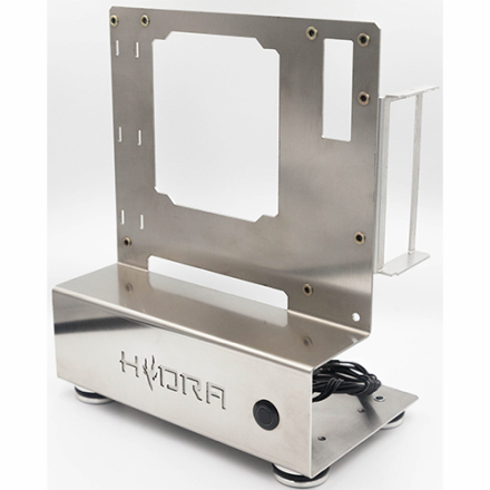 OCPC Hydra Mini Smallest Case fit mini-ITX Satin Silver (OC-CS-HYM-ITX ...