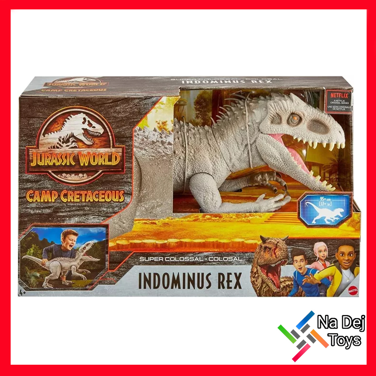 Mattel Jurassic World Super Colossal Indominus Rex จูราสสิค เวิร์ลด์ ...
