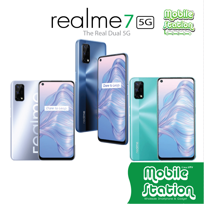 Realme 7 5G (Ram8/128GB) แบตเตอรี่ 5,000 mAh เครื่องศูนย์ไทย Realme7 ...