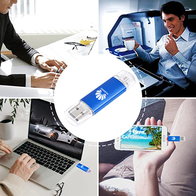 HUAWEI otg USB flash drive USB 2.0 pen drive for android/pc smartphone ...