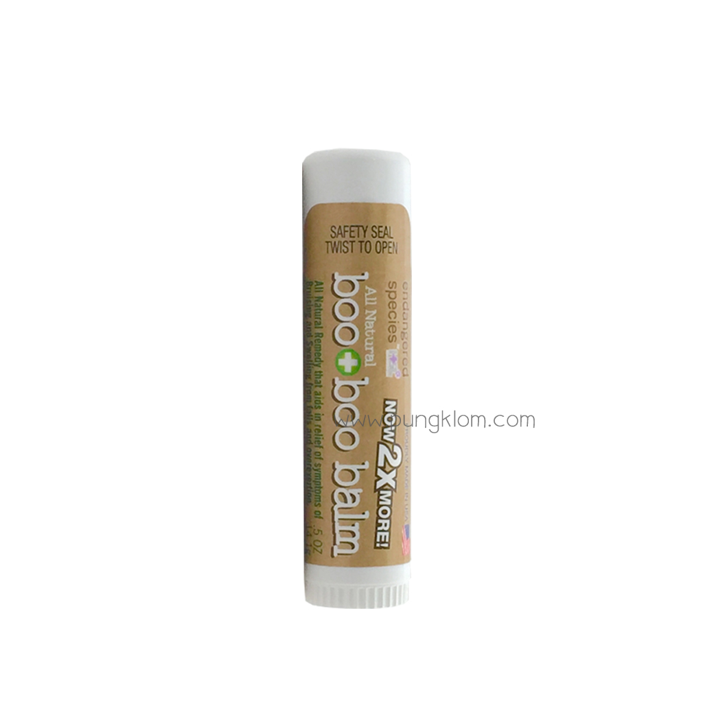 ครีมลดรอยฟกช้ำ Boo Boo Balm ปวดเมื่อยกล้ามเนื้อ ลดอาการบวม ส่วนผสม ...