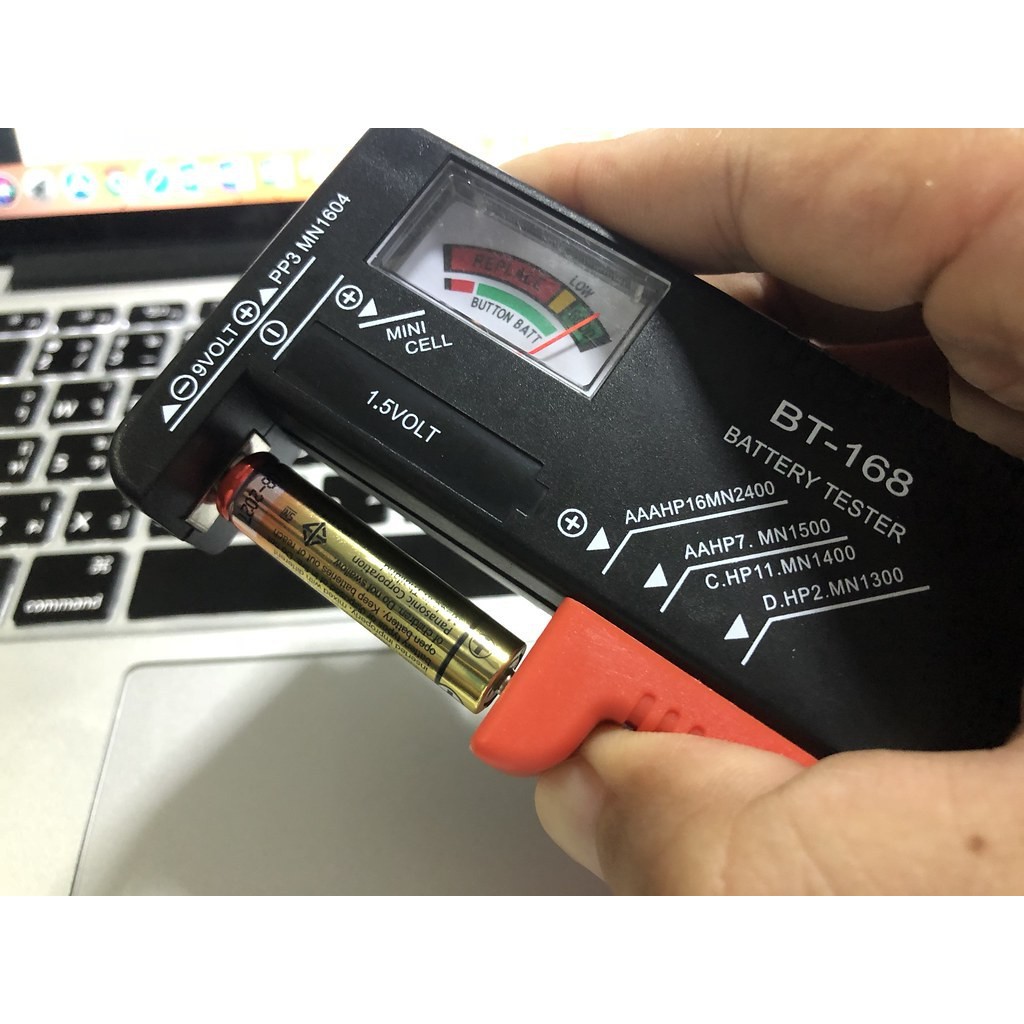 เครื่องทดสอบแบตเตอรี่ Battery Tester รุ่น BT-168 BT-168D ดิจิตอลอเนก ...