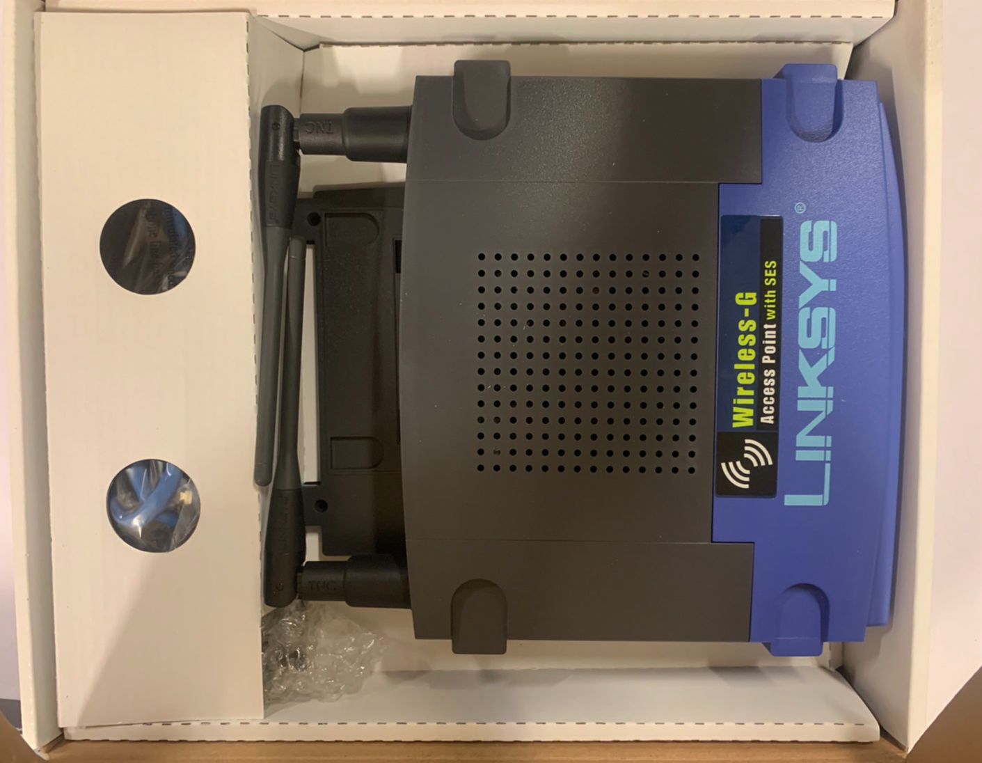 Linksys (WAP54G) Wireless Router Protocols IEEE 802.11g IEEE 802.11b ...