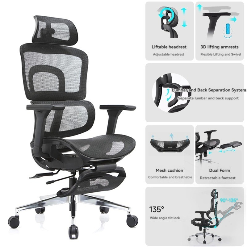 ErgoMax M2 Ergonomic Chair เก้าอี้ตาข่ายพนักพิงสูง เก้าอี้ออฟฟิศ ...
