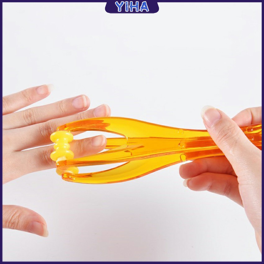 Yiha เครื่องนวดนิ้ว ข้อต่อมือ แบบลูกกลิ้ง ที่หนีบนวดมือ แบบพกพา Rolling ...
