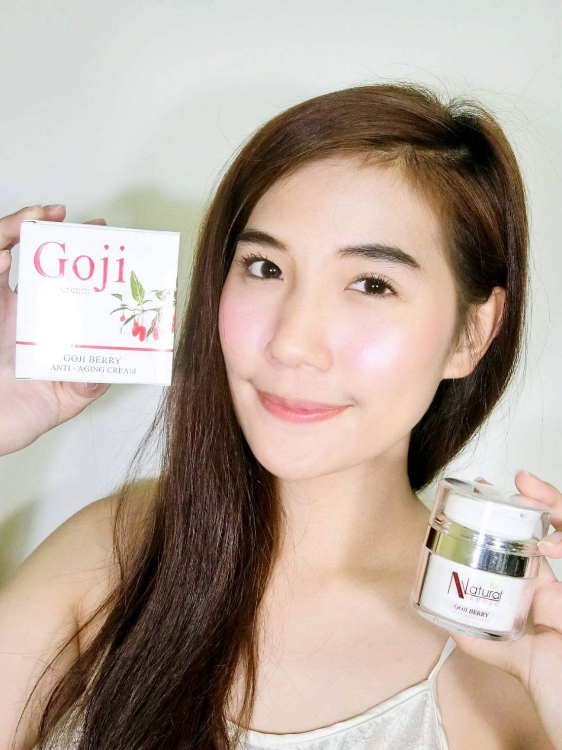 (ซื้อ1แถม1) Goji Cream ครีมลดริ้วรอยสารสกัดจากธรรมชาติ โกจิครีม ลดริ้ว ...