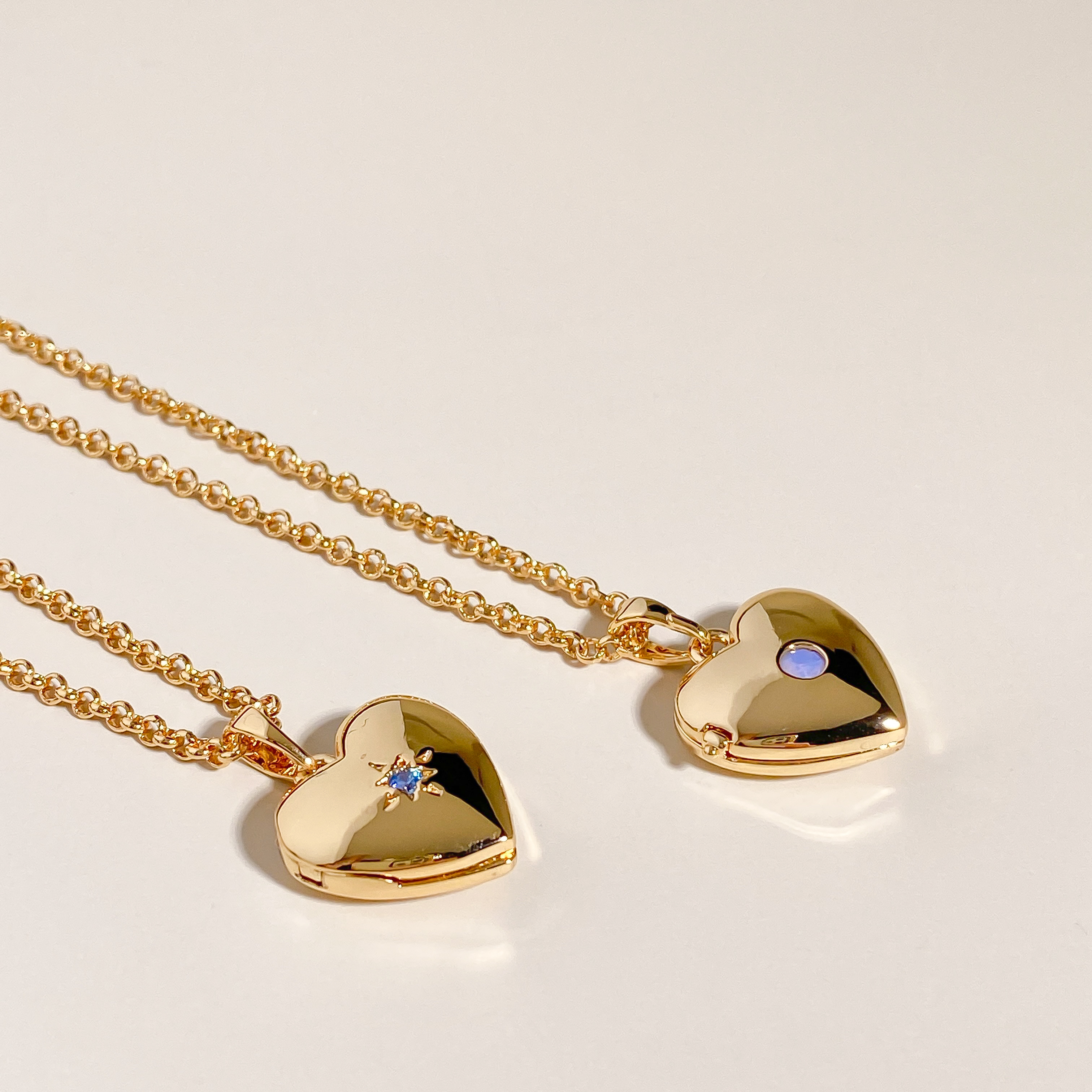 jpegshop - heart shine locket (necklace, pendant) | Lazada.co.th