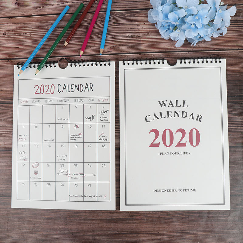 FH 2020 Good Day Wall Calendar Agenda Organizer Calendar Daily Schedule ...