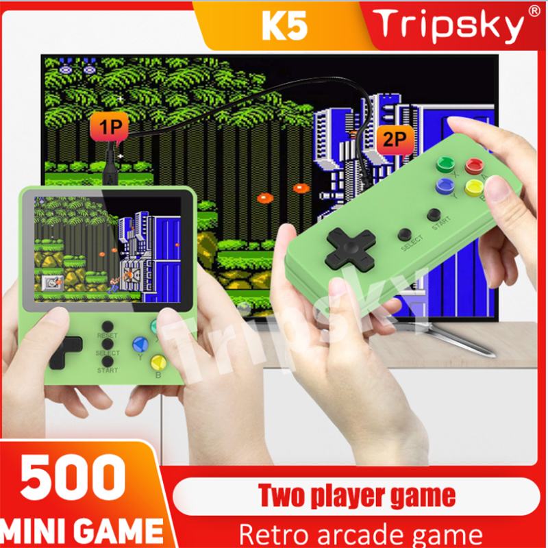 (พร้อมส่ง) K5 เครื่องเล่นเก มแบบพกพา Retro Gameboy Portable Mario ...