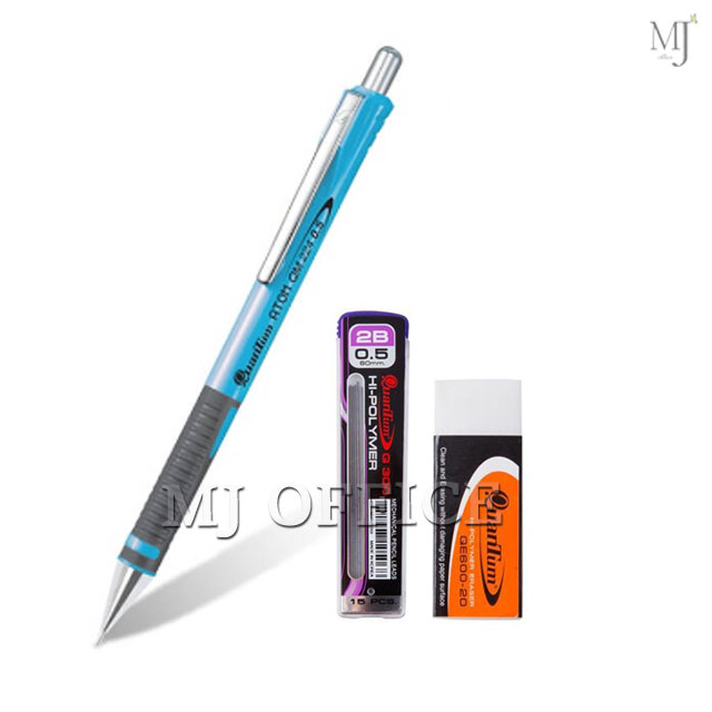 Mechanical pencil Quantum ดินสอ ดินสอกด อะตอม รุ่น QM224 เซ็ตดินสอกด ...