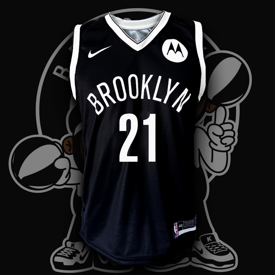 เสื้อบาส เสื้อบาสเกตบอล Basketball NBA Brooklyn Team เสื้อทีม บรูคลิน ...