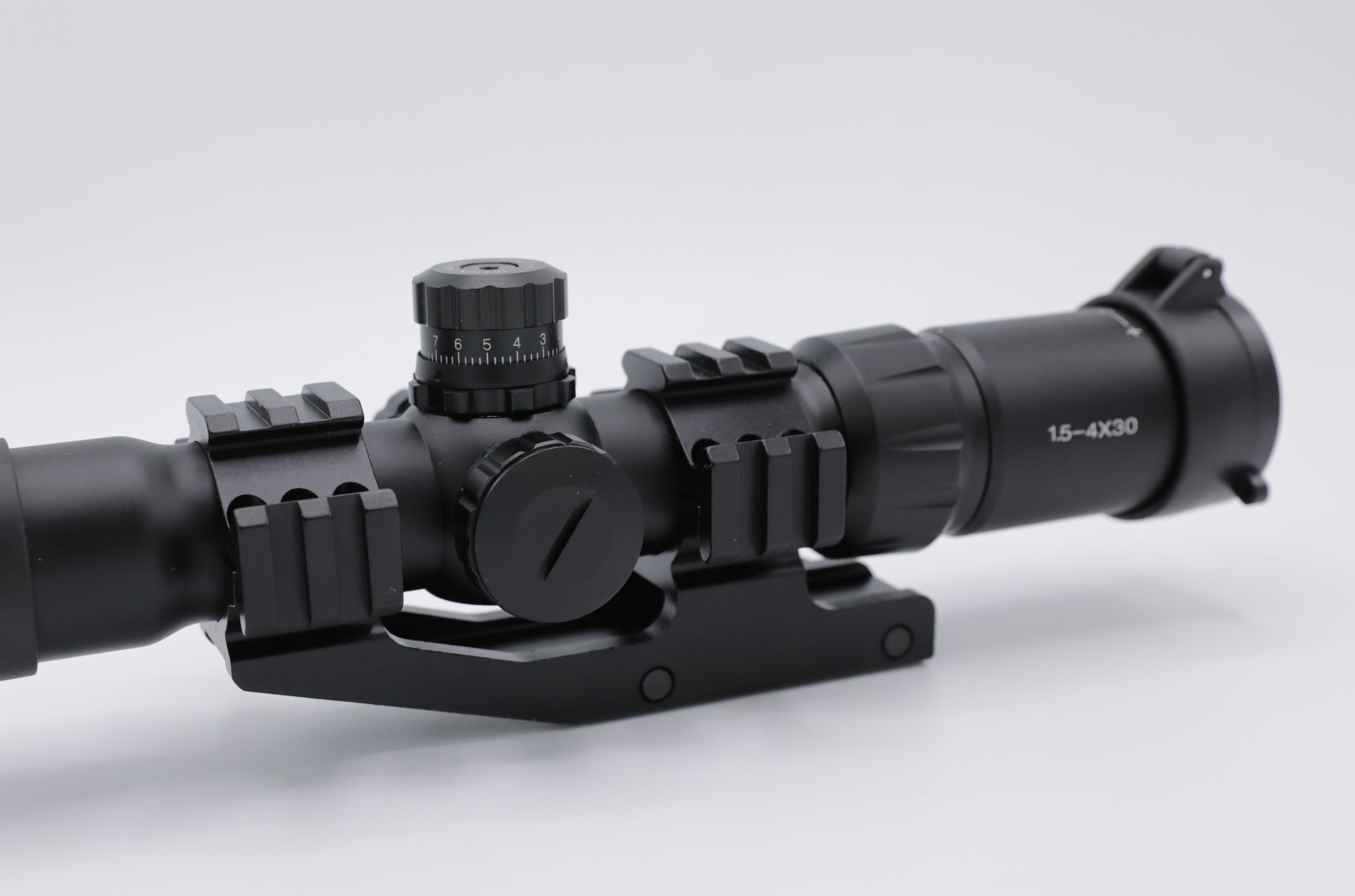สโคป 1.5-4x30 Dual illuminated CQB Scope กล้องเล็งไว Scope Optical 1.5 ...