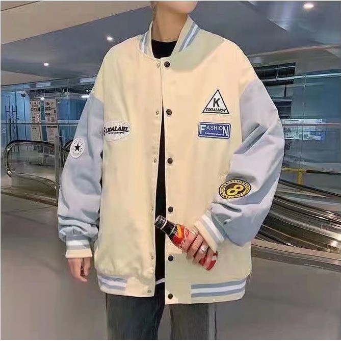 【Double Layer】 Uni Jacket Jackets For Men Windbreaker Jacket Korean ...