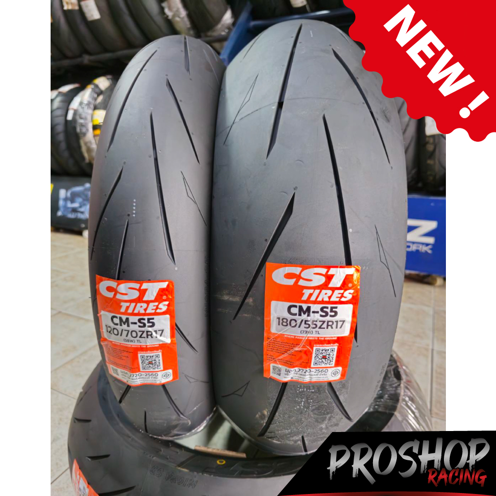 ยาง CST CM S5 ขนาด 120 160 180 ขอบ 17 ยางปี 2024 ลายใหม่ล่าสุด | Lazada.co.th