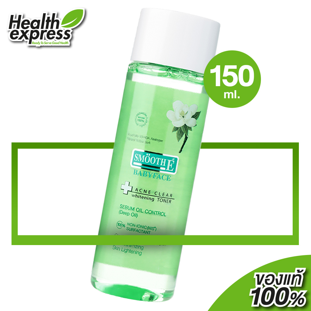 Smooth E Acne Clear Whitening Toner สมูทอี โทนเนอร์ [150 ml.] | Lazada ...