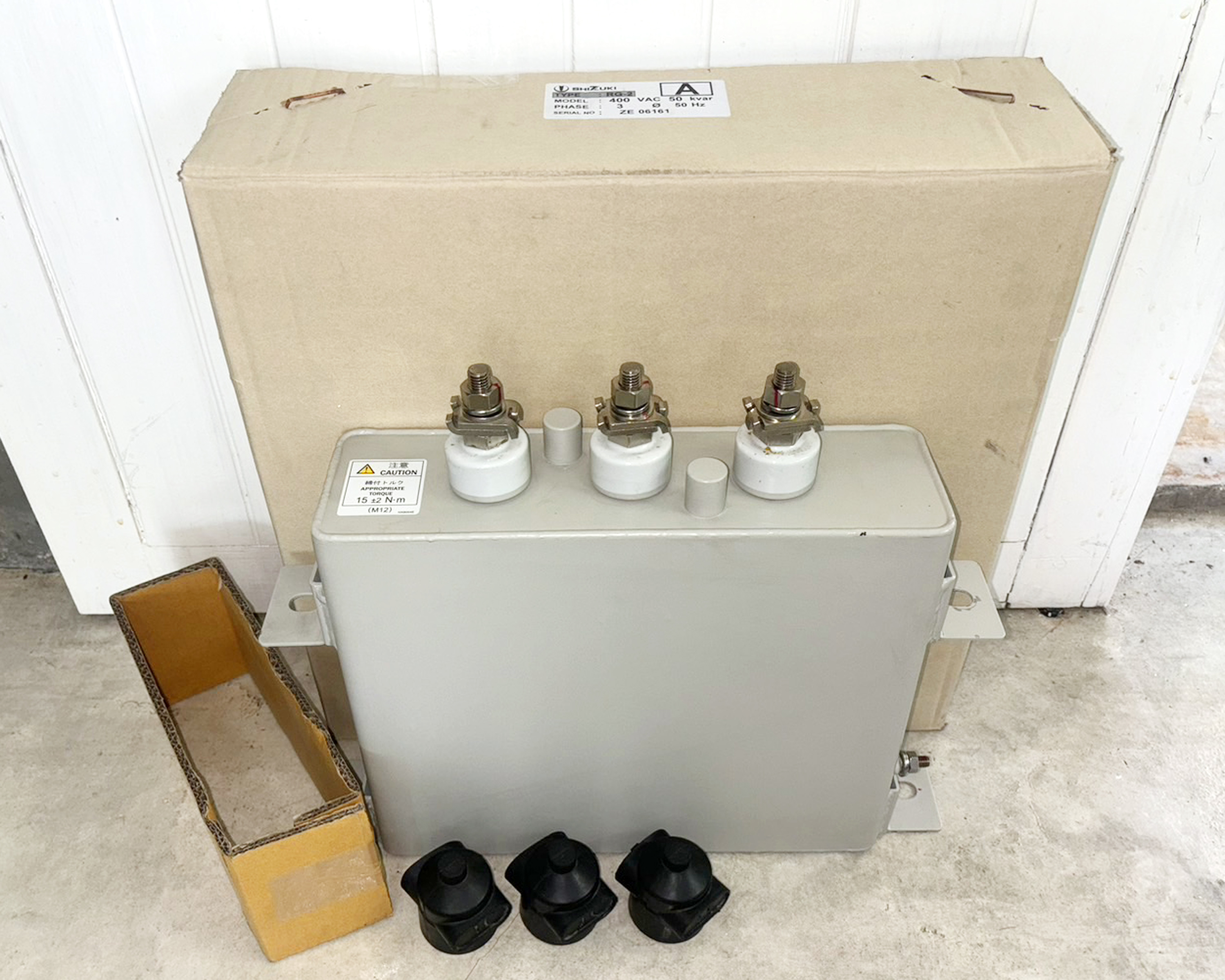 SHIZUKI Type RG-2 Capacitor Bank 50 kvar 72.2 A 400 v 50 Hz 3 เฟส และ ...